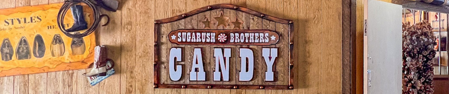 Sugar Rush Bros Candy Shoppe & General Store - Elitch Gardens